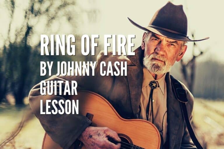 Ring Of Fire By Johnny Cash – Guitar Lesson (Tabs, Chords) – Rock ...