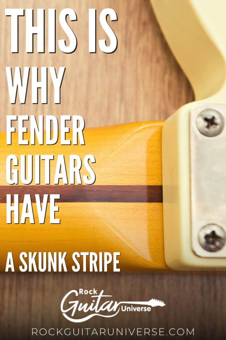 This is Why Fender Guitars Have a Skunk Stripe – Rock Guitar Universe